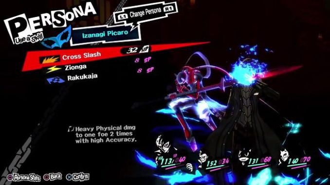 Persona 5 / Persona 5 Royal - Izanagi Persona Stats and Skills ...