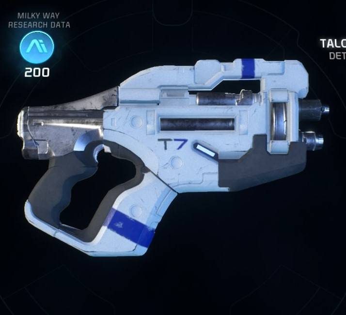 Talon Heavy Pistol Stats Guide [Mass Effect Andromeda] - SAMURAI GAMERS