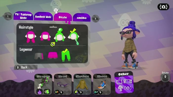Character Customization [Splatoon 2] - SAMURAI GAMERS