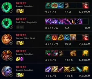 [League of Legends / LoL] How to Break a Losing Streak - SAMURAI GAMERS