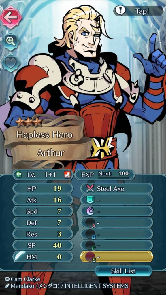 Arthur Character Analysis [Fire Emblem Heroes/ FE: Heroes]