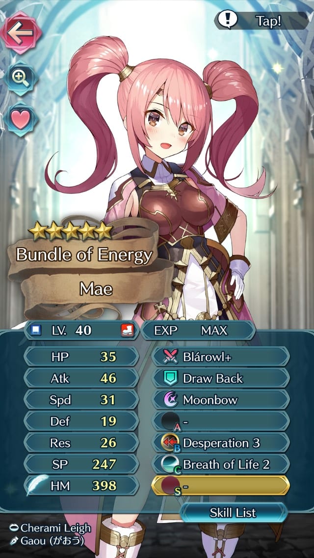 Mae Character Analysis [Fire Emblem: Heroes/ FE: Heroes] - SAMURAI GAMERS