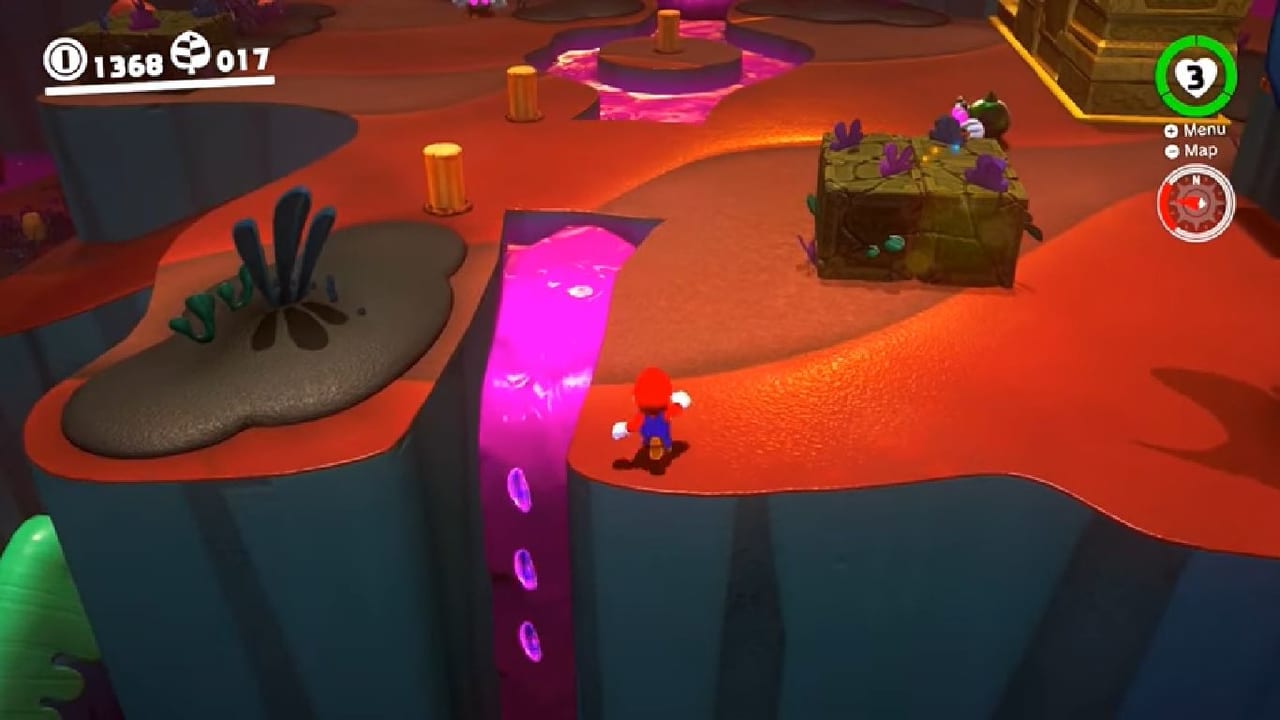 Super Mario Odyssey - Lost Kingdom Purple Coin Locations – SAMURAI GAMERS