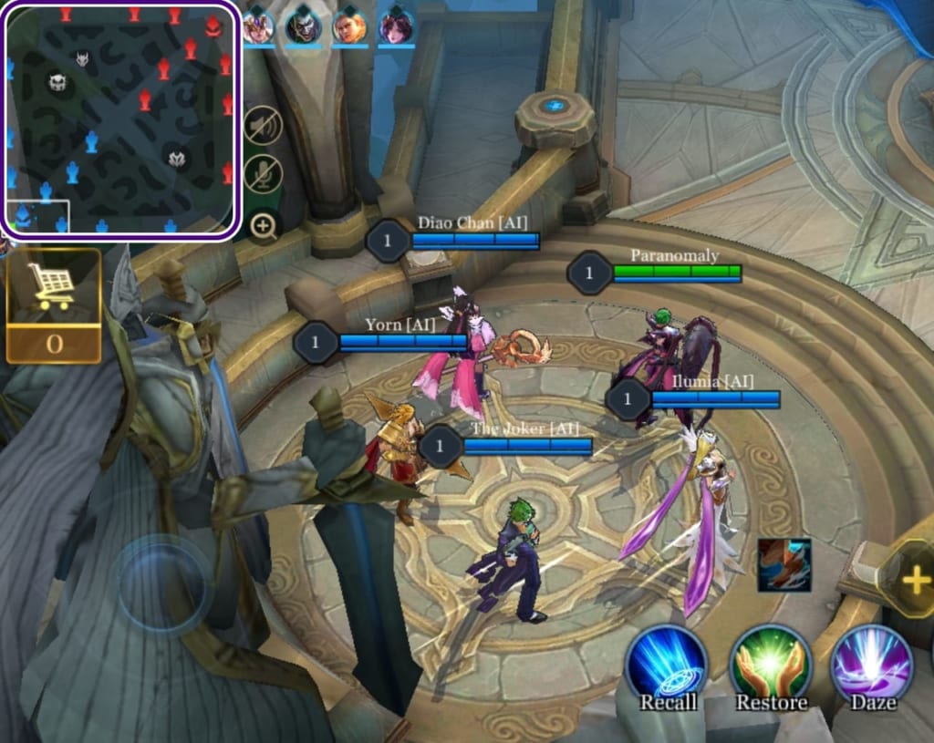 Arena of Valor (AoV) - Using the Mini-map - SAMURAI GAMERS