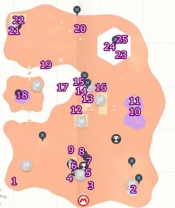Super Mario Odyssey - Sand Kingdom Purple Coin Locations – SAMURAI GAMERS