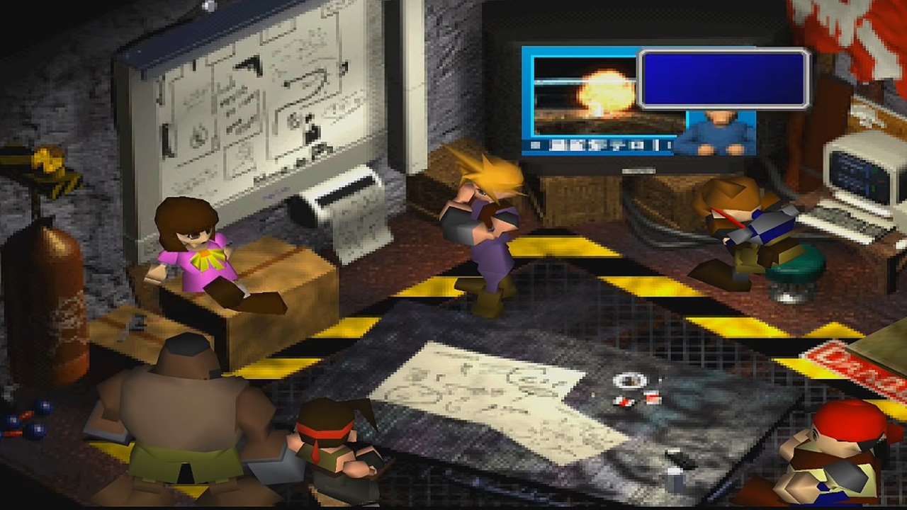 Final Fantasy 7 (FFVII) - Walkthrough Part 2 - Mako Reactor #5 ...