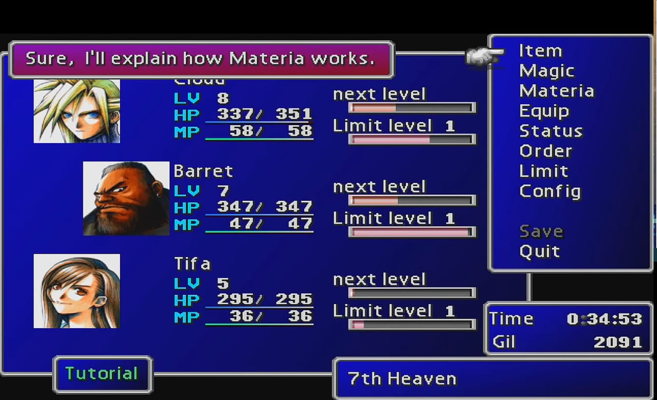 Final Fantasy 7 (FFVII) - Walkthrough Part 2 - Mako Reactor #5 ...