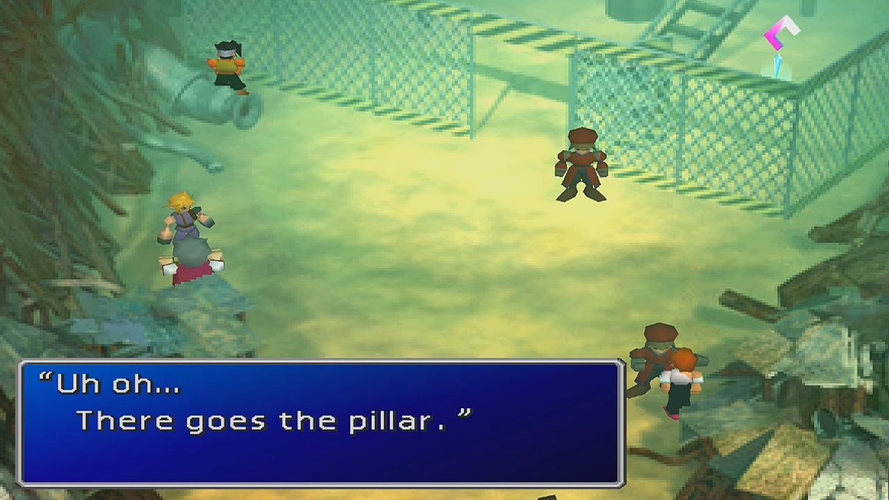 Final Fantasy 7 (FFVII) - Walkthrough Part 4 – Destruction of Sector 7 ...