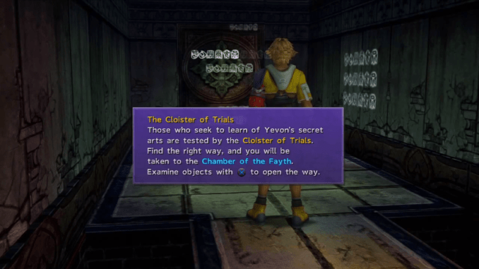 Besaid Temple Cloister of Trials Guide - SAMURAI GAMERS