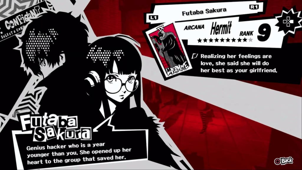 Persona 5 Royal - Futaba Sakura, the Hermit, Confidant Abilities and ...