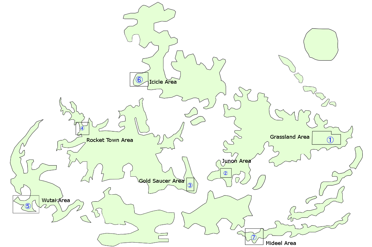 Chocobo Ranking and Locations - SAMURAI GAMERS