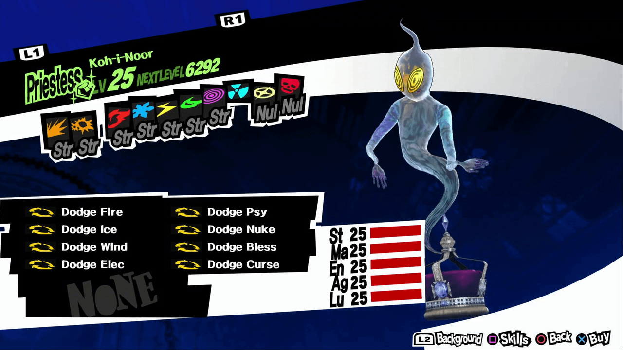 Persona 5 / Persona 5 Royal - Silky Persona Stats and Skills – SAMURAI ...