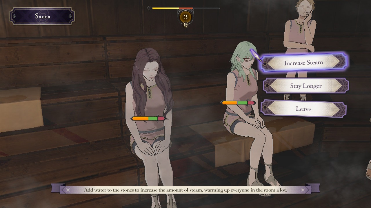 Fire Emblem: Three Houses - Sauna Guide – SAMURAI GAMERS