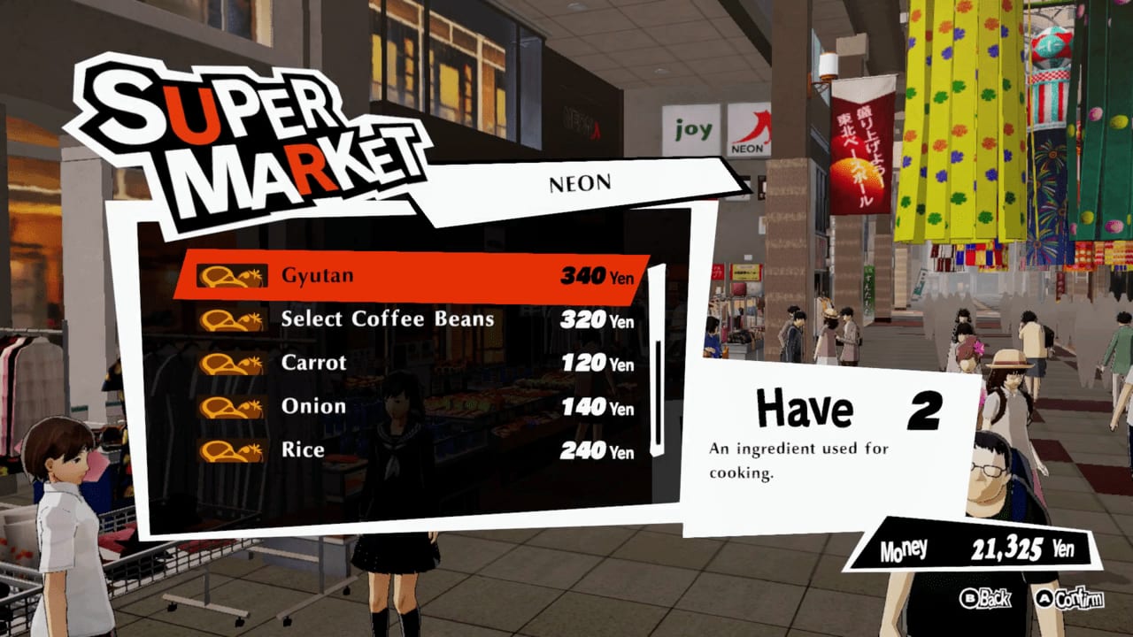 Persona 5 Strikers - All Cooking Ingredient Locations – SAMURAI GAMERS