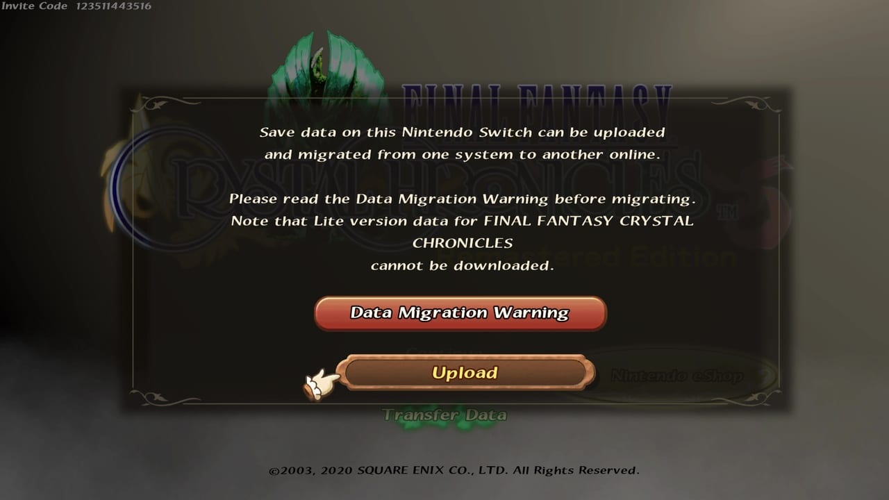 Final Fantasy Crystal Chronicles: Remastered Edition - How to Transfer ...