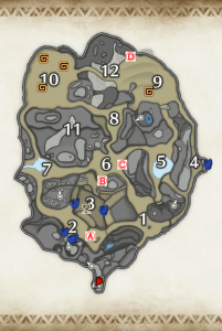 Monster Hunter Rise - Sandy Plains Map Guide - SAMURAI GAMERS
