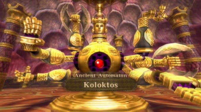 The Legend of Zelda: Skyward Sword HD - Koloktos Boss Guide - SAMURAI ...