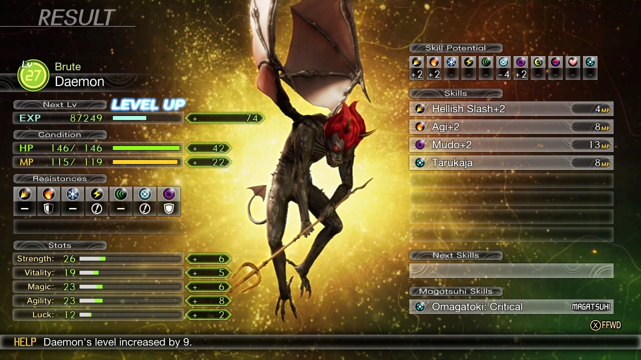 SMT V: Vengeance - Demon Skill Types and Affinities – SAMURAI GAMERS