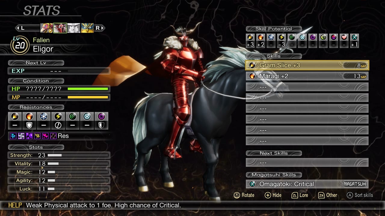 SMT V: Vengeance - Fallen Eligor Boss Guide – SAMURAI GAMERS