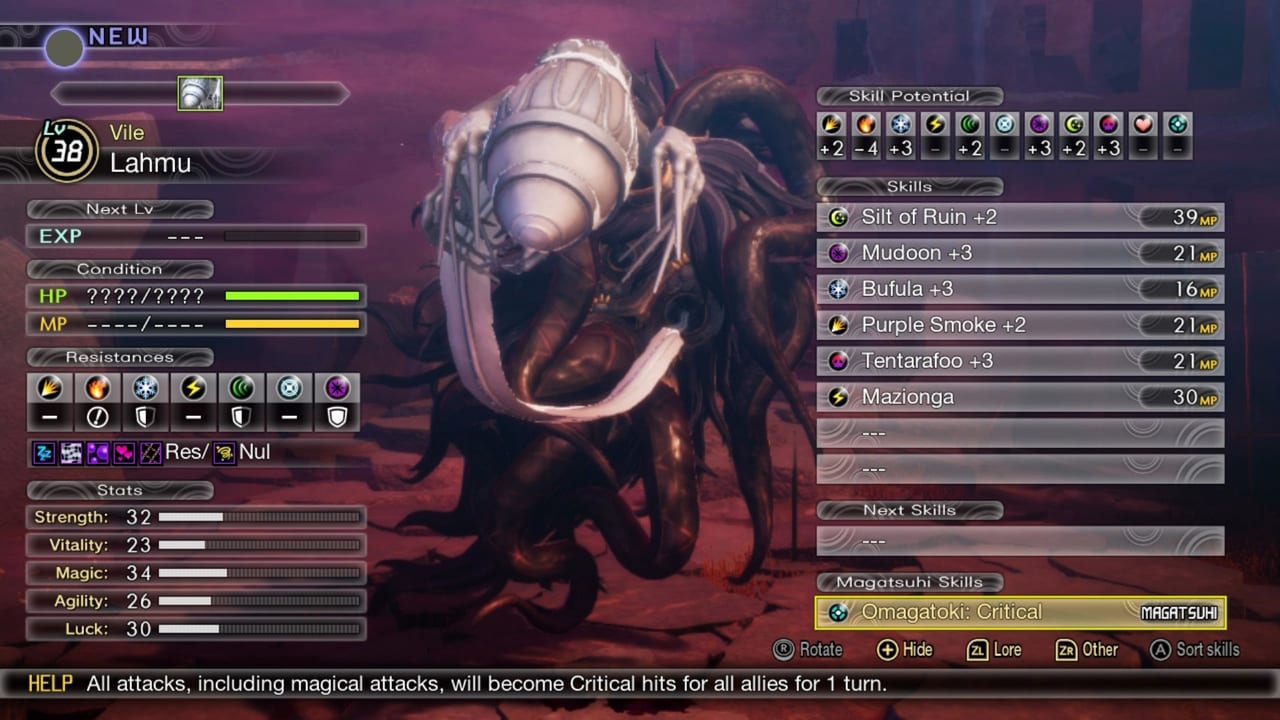 SMT V: Vengeance - Vile Lahmu (Final Encounter) Boss Guide – SAMURAI GAMERS