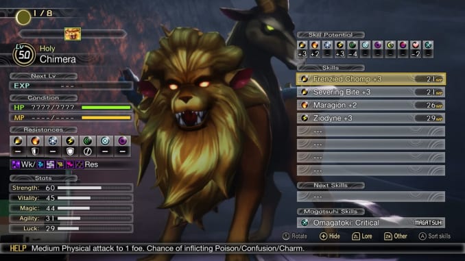 Shin Megami Tensei V - Chimera Boss Guide – SAMURAI GAMERS