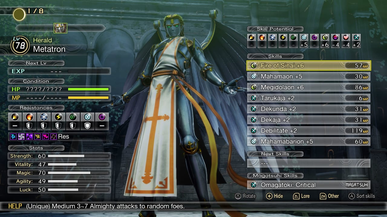 Shin Megami Tensei V - Herald Metatron Boss Guide – SAMURAI GAMERS