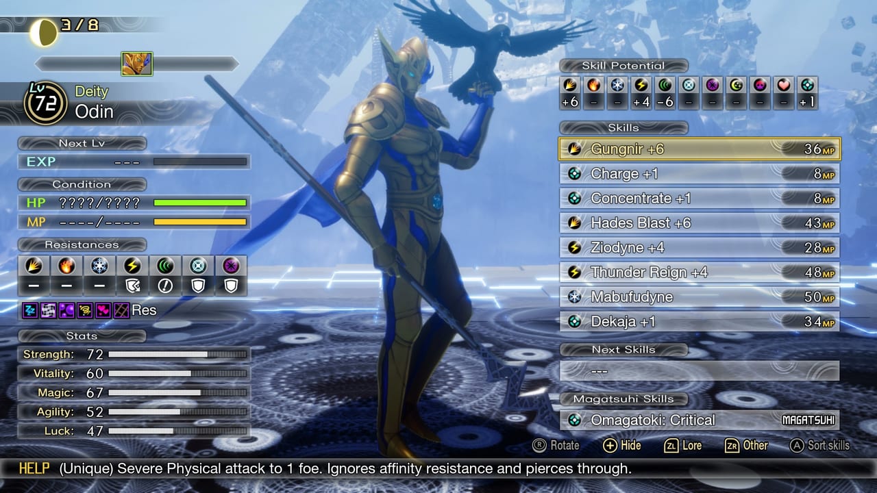 Shin Megami Tensei V - Odin Boss Guide – SAMURAI GAMERS