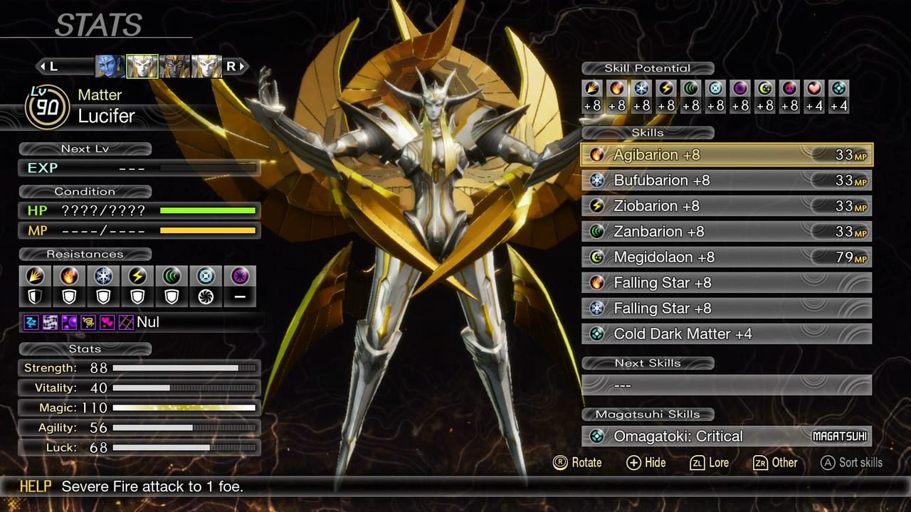 Shin Megami Tensei V - Matter Lucifer (True Neutral/Humanity Route ...