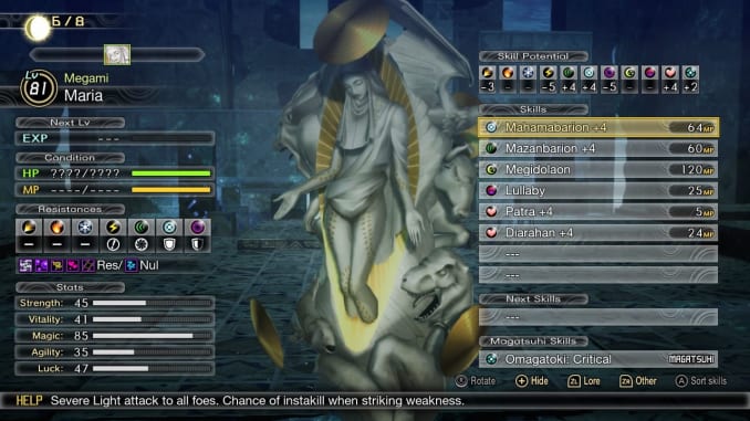 Shin Megami Tensei V - Megami Maria Boss Guide – SAMURAI GAMERS