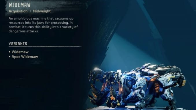 Horizon Forbidden West – Widemaw Machine Guide – SAMURAI GAMERS