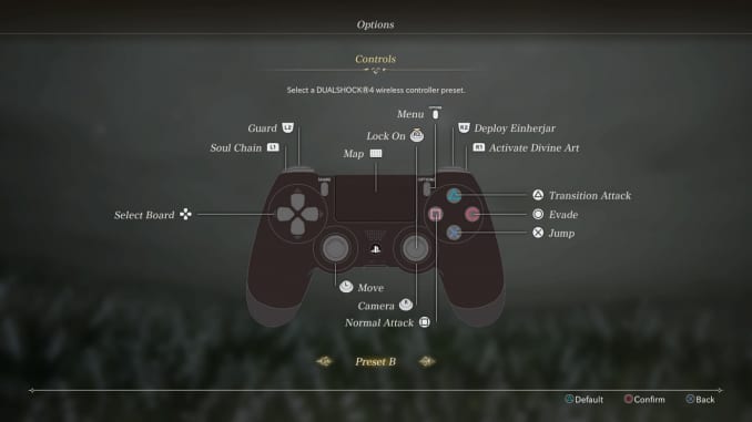 Valkyrie Elysium - Which Game Control Setting to Use - SAMURAI GAMERS