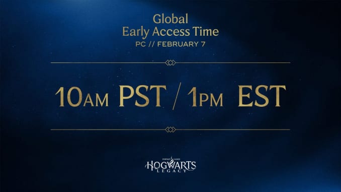 Hogwarts Legacy - Early Access Launch Times - SAMURAI GAMERS