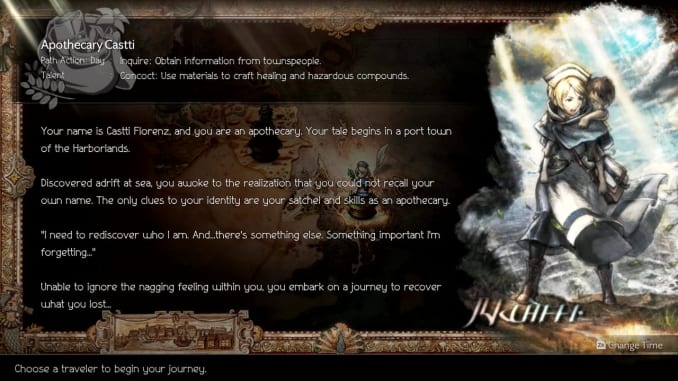 Octopath Traveler II - Castti Florenz Character Guide – SAMURAI GAMERS