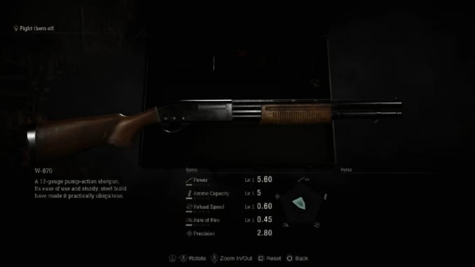 Resident Evil 4 Remake - W870 Shotgun Weapon Guide – SAMURAI GAMERS