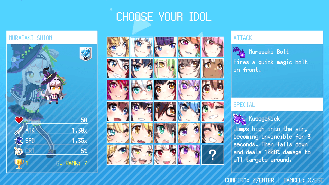 HoloCure - Murasaki Shion Character Guide: Stats and Skills – SAMURAI ...