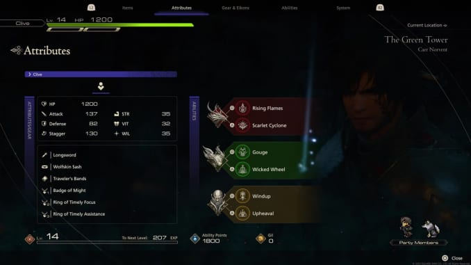 Final Fantasy XVI (FF16) - How to Check and Increase your Stats ...