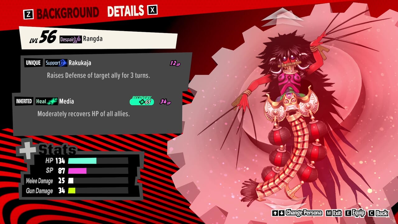 Persona 5 Tactica - Despair Affinity Persona List ‒ SAMURAI GAMERS