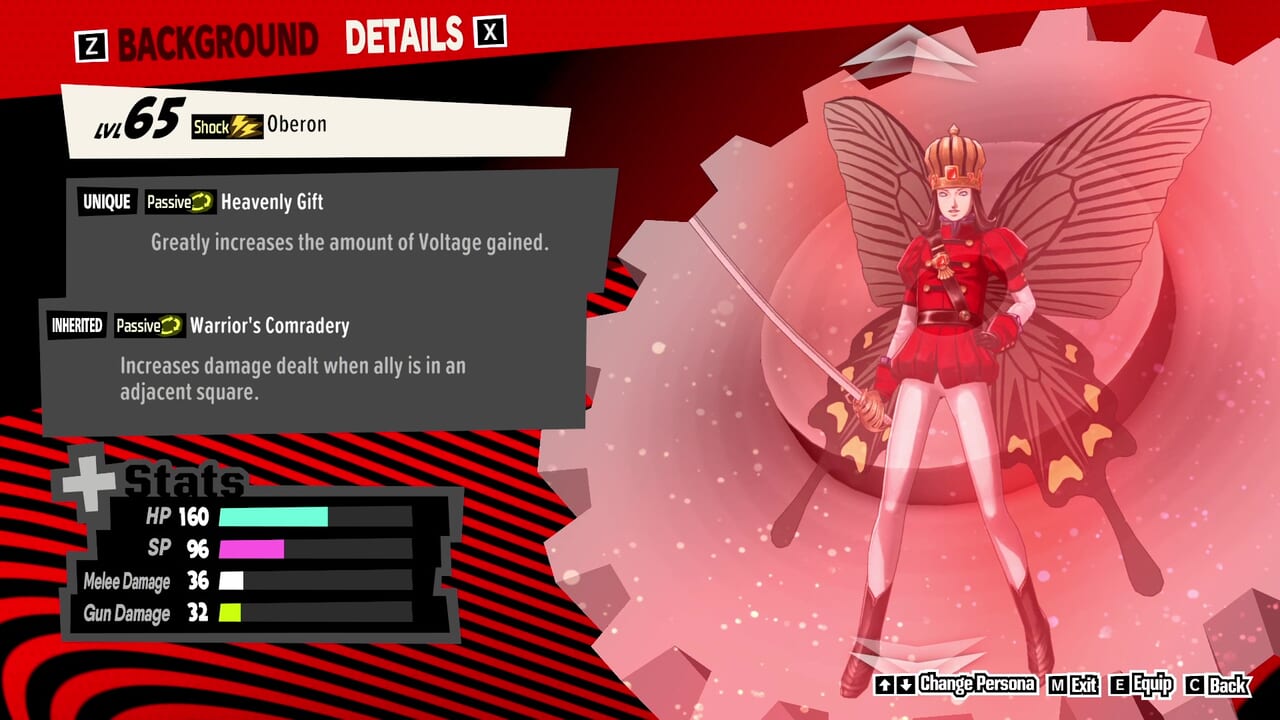 Persona 5 Tactica - Shock Affinity Persona List ‒ SAMURAI GAMERS