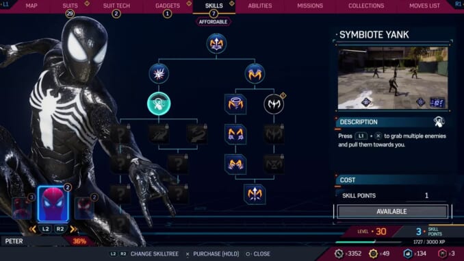 Marvel's Spider-Man 2 - Skill Tree List - SAMURAI GAMERS