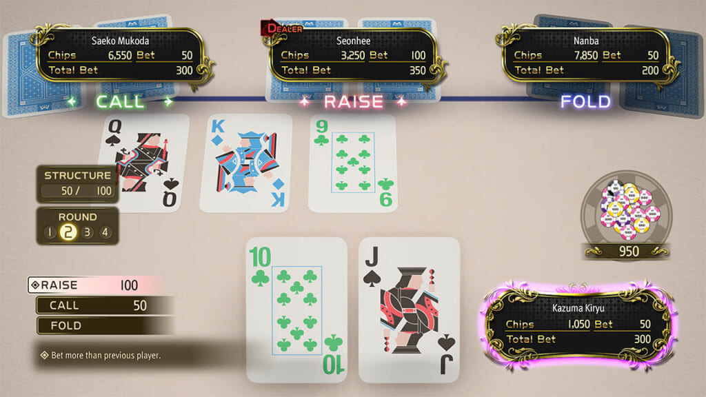 Like a Dragon: Infinite Wealth - M Hold 'Em Poker Mini Game Guide - SAMURAI GAMERS