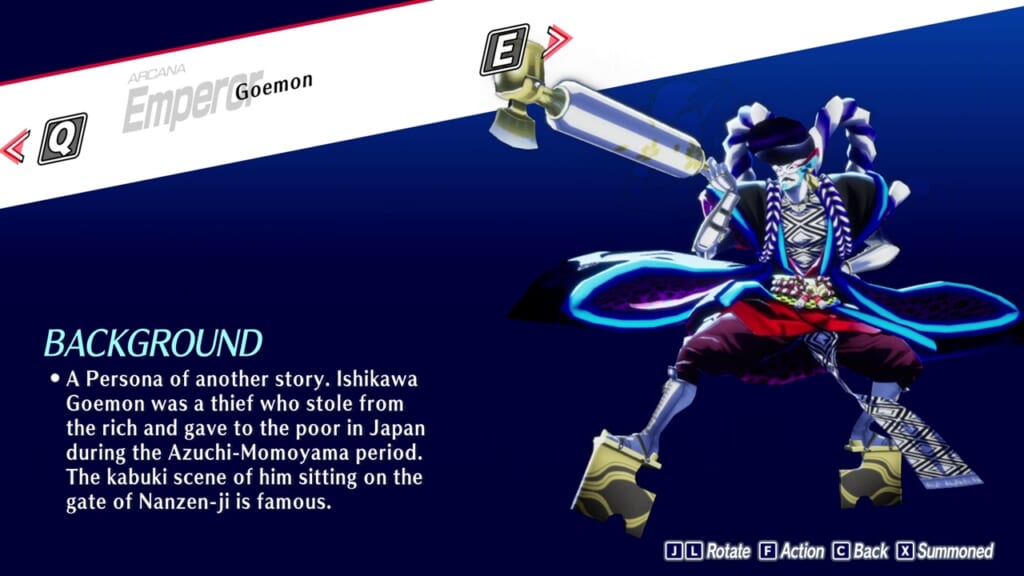 Persona 3 Reload: Episode Aigis - Goemon Persona Guide: Stats and ...