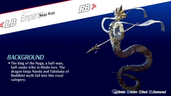 Persona 3 Reload: Episode Aigis - Raja Naga (Naga Raja) Persona Guide ...