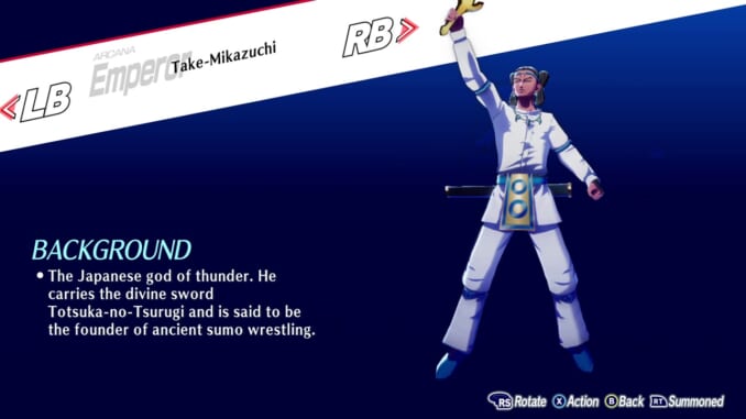 Persona 3 Reload: Episode Aigis - Take-Mikazuchi Persona Guide: Stats ...