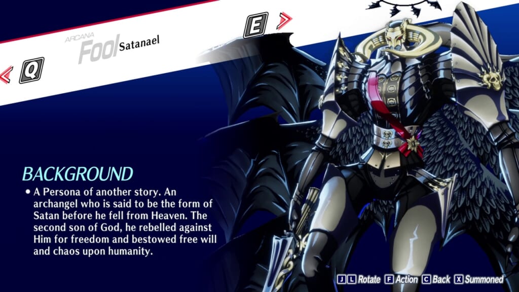 Persona 3 Reload: Episode Aigis - Satanael Persona Guide: Stats and ...