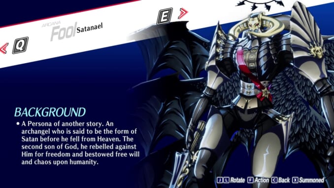 Persona 3 Reload: Episode Aigis - Satanael Persona Guide: Stats and ...