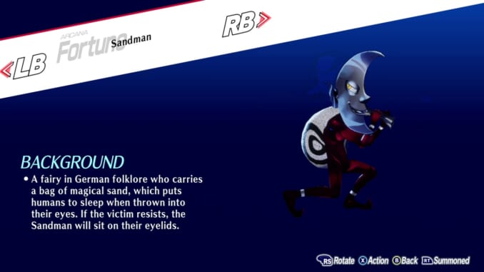 Persona 3 Reload: Episode Aigis - Sandman Persona Guide: Stats and ...