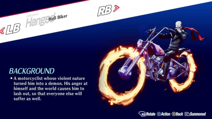 Persona 3 Reload: Episode Aigis - Hell Biker Persona Guide: Stats and ...