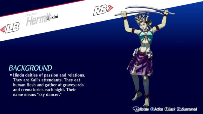 Persona 3 Reload: Episode Aigis - Dakini Persona Guide: Stats and ...