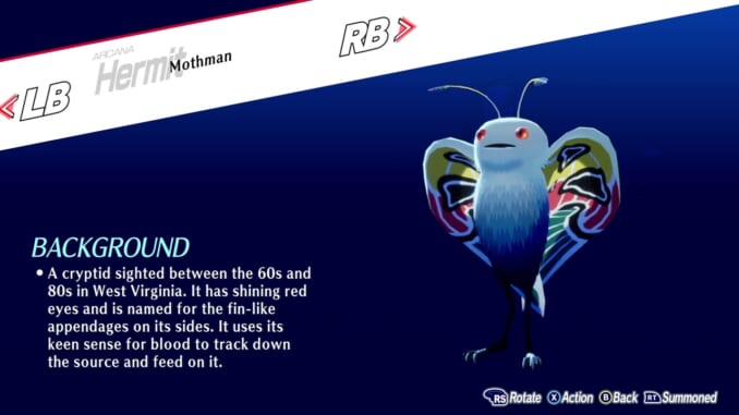 Persona 3 Reload: Episode Aigis - Mothman Persona Guide: Stats and ...