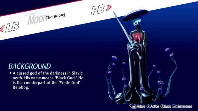 Persona 3 Reload: Episode Aigis - Chernobog Persona Guide: Stats and ...